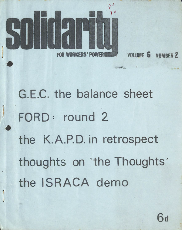 Solidarity for workers' power #6.02 | libcom.org